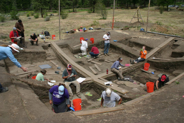 News - Large Pit House Excavated in British Columbia - Archaeology Magazine