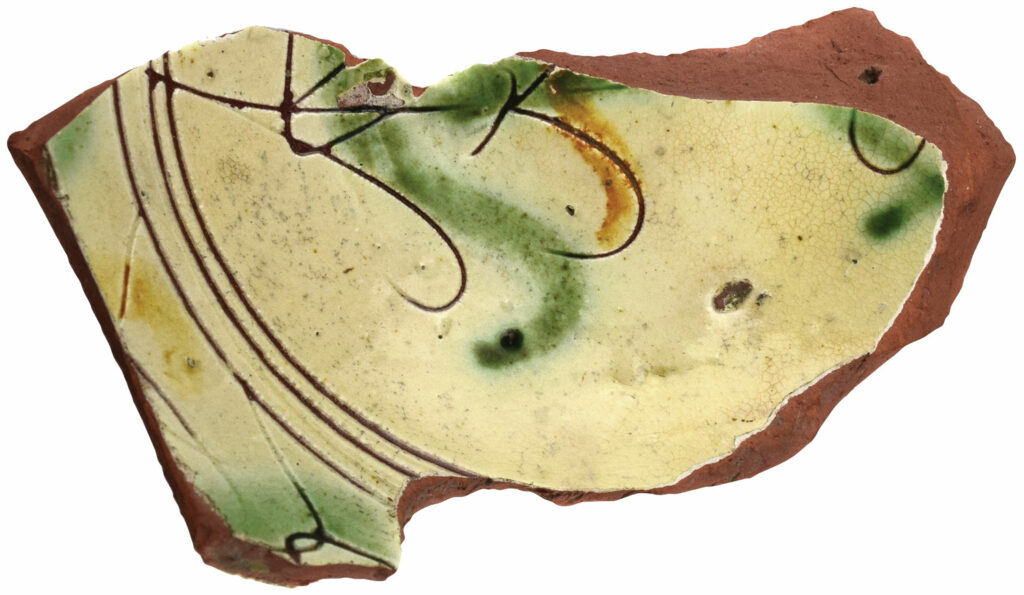 Artifacts - Sgraffito Slip-Decorated Plate - Archaeology Magazine ...