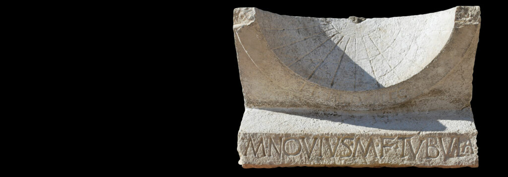 Artifacts - Roman Sundial - Archaeology Magazine - May/June 2018