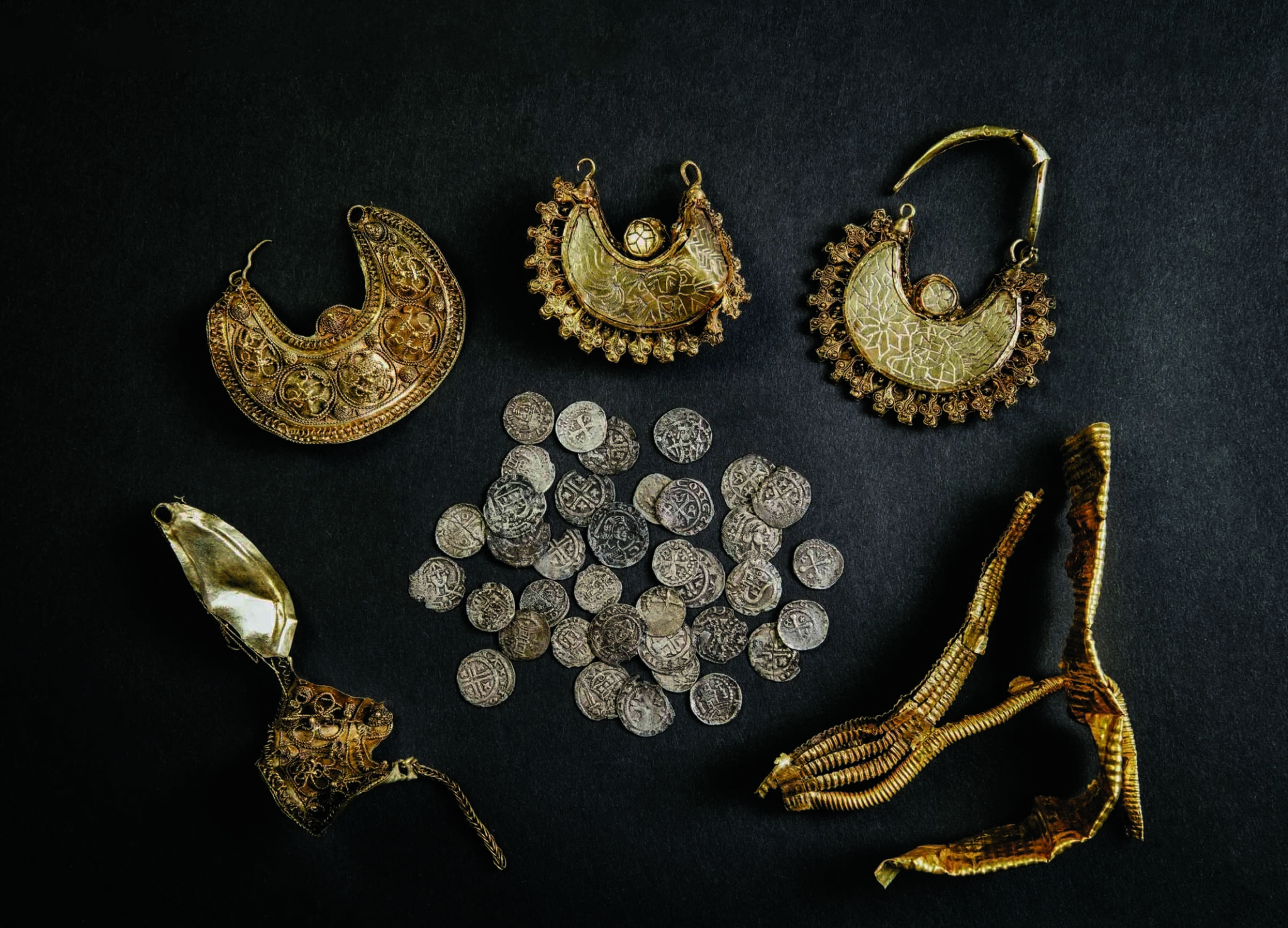 Artifacts - Norse Gold Bracteate - Archaeology Magazine - July/August 2023
