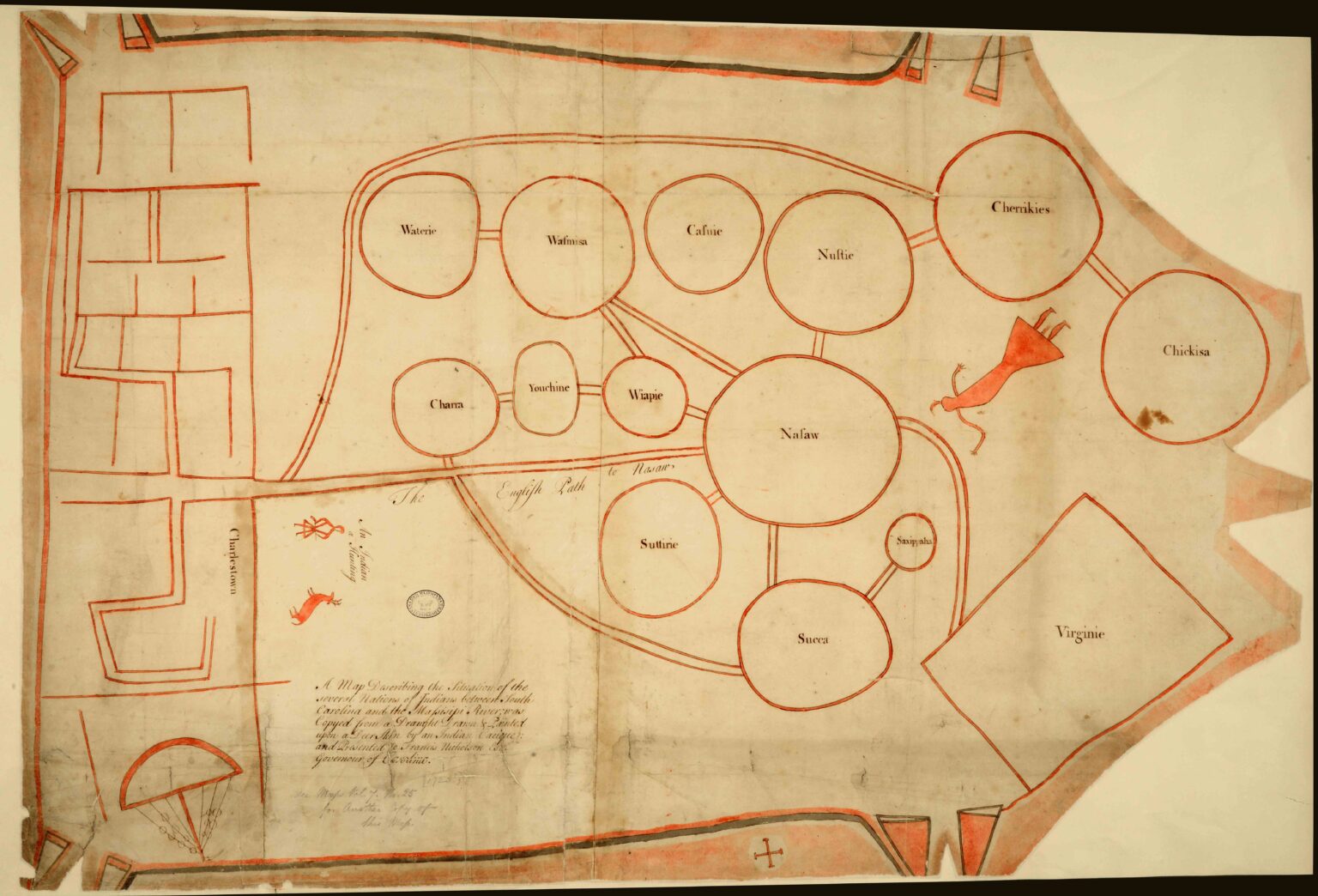 Mapping the Past - Catawba Map - Archaeology Magazine - May/June 2019