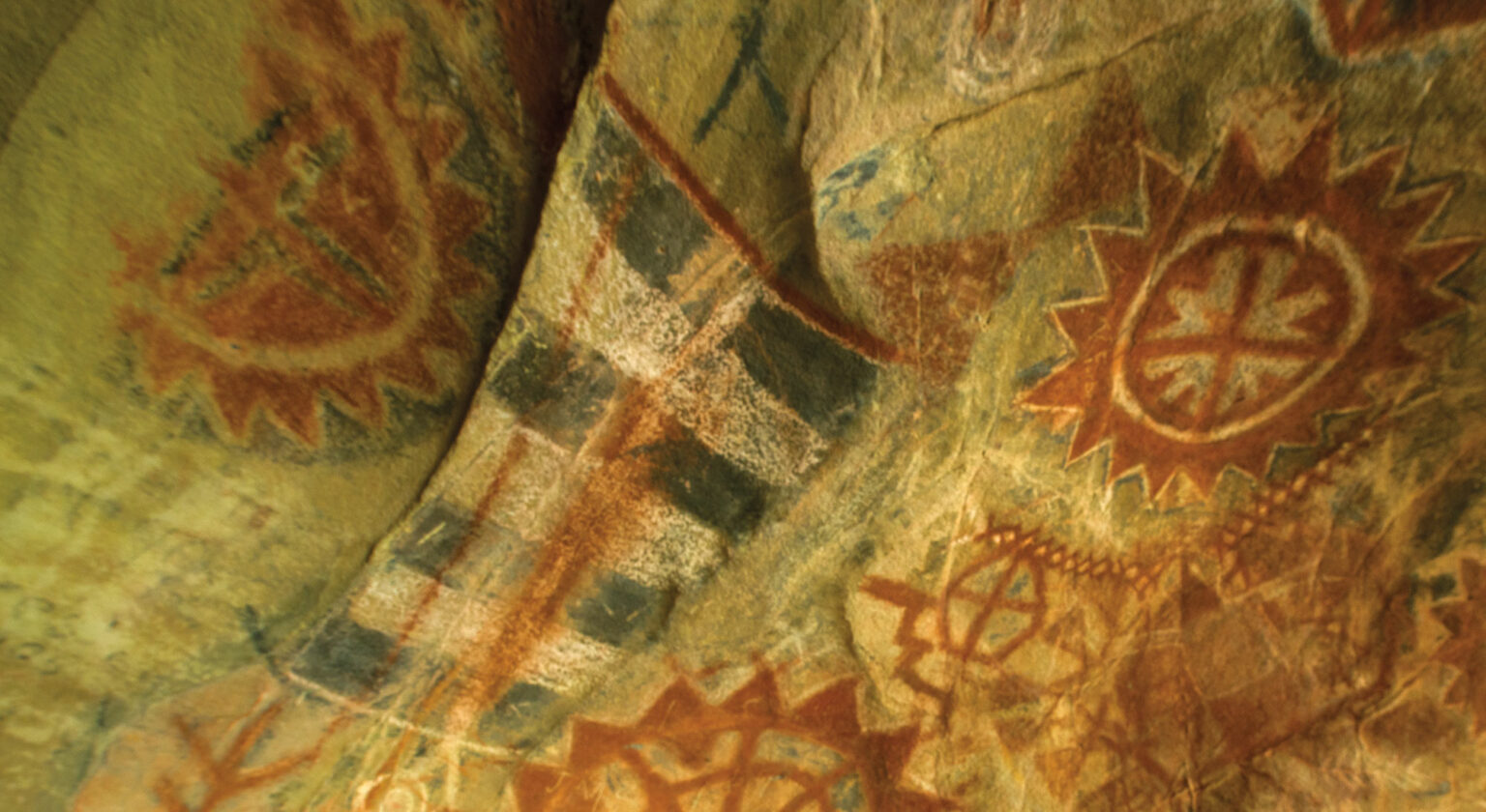Features - Reading the White Shaman Mural - Archaeology Magazine ...
