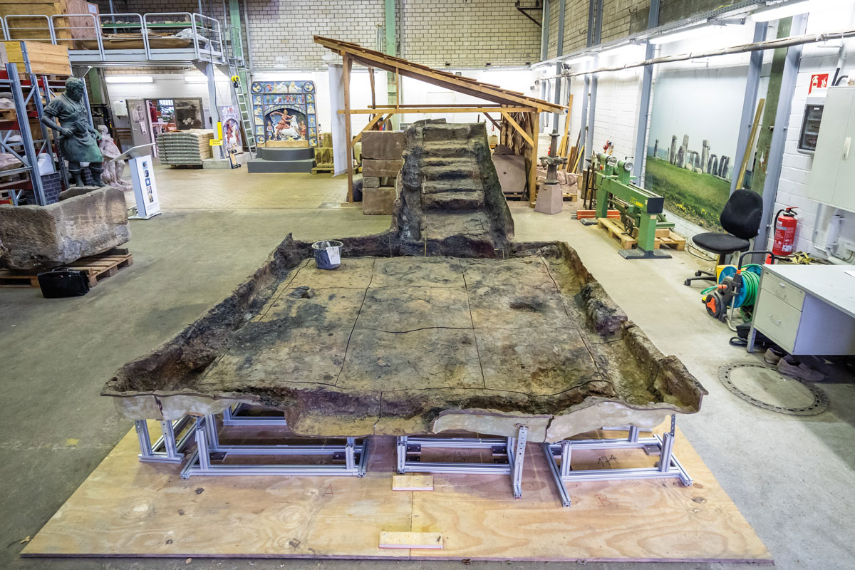 Digs & Discoveries - Cleaning Out the Basement - Archaeology Magazine ...