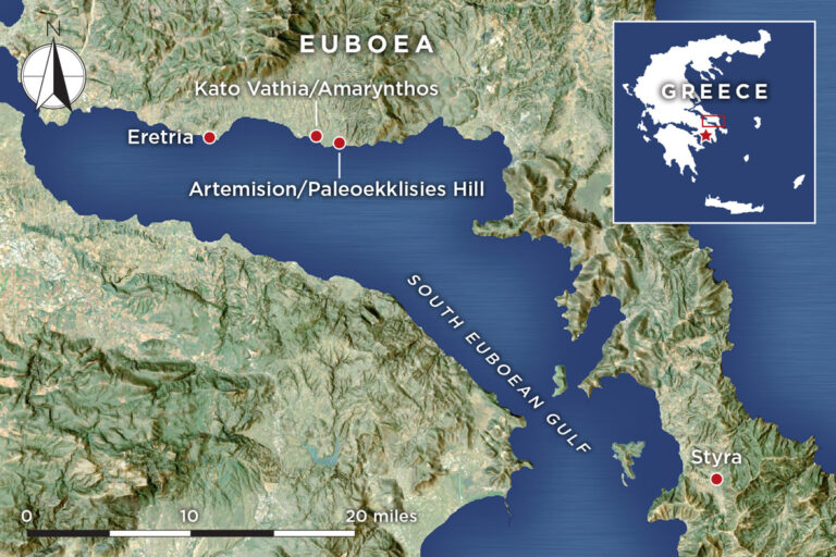 Features - Hunting for the Lost Temple of Artemis - Archaeology ...