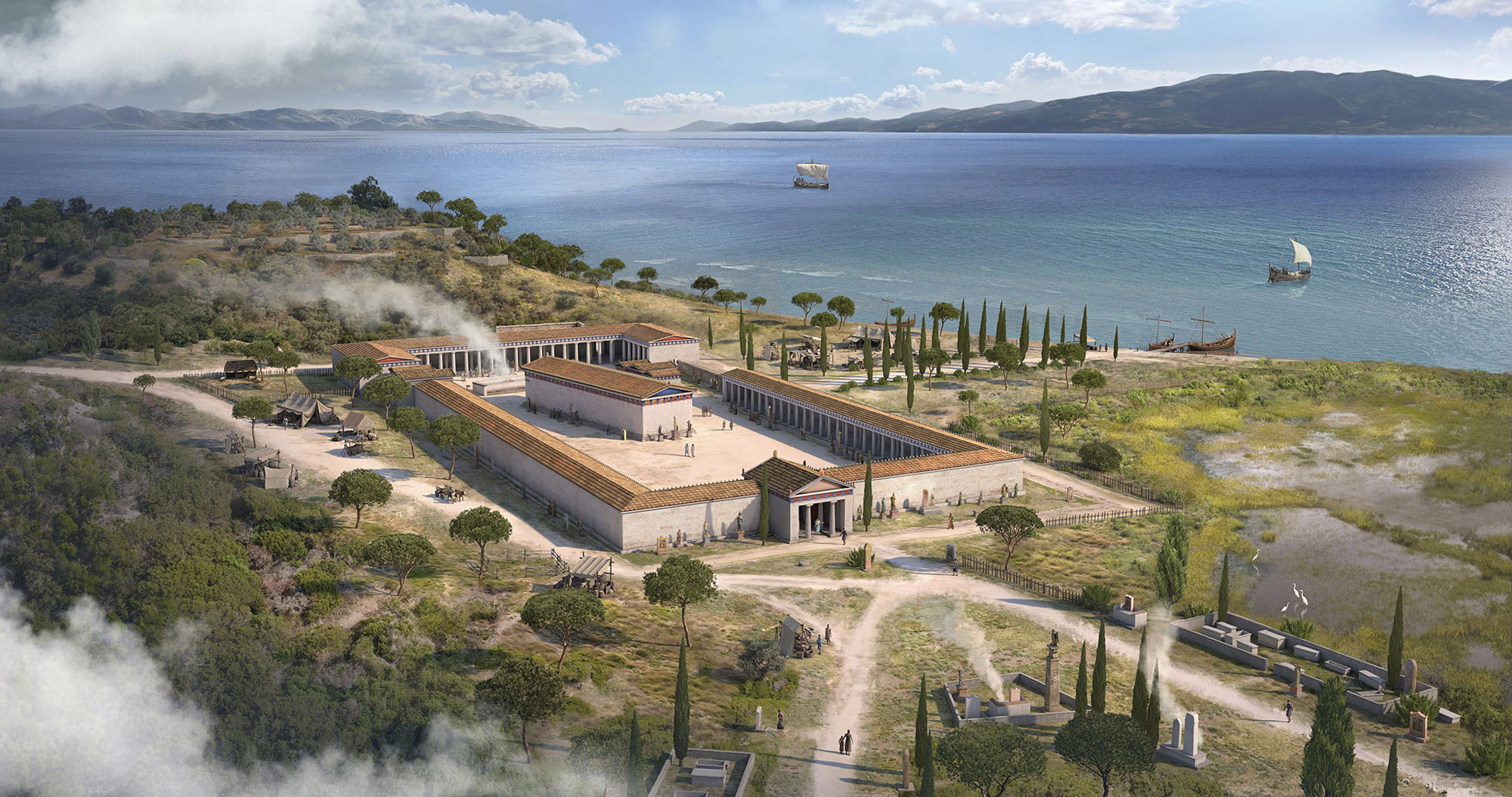 Features - Hunting for the Lost Temple of Artemis - Archaeology ...