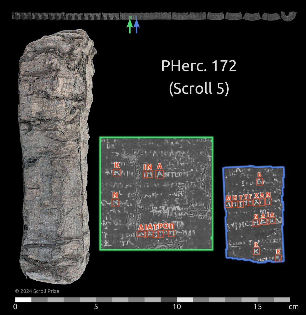 News - High-Tech Tools Used to Examine Ancient Scroll From Herculaneum ...