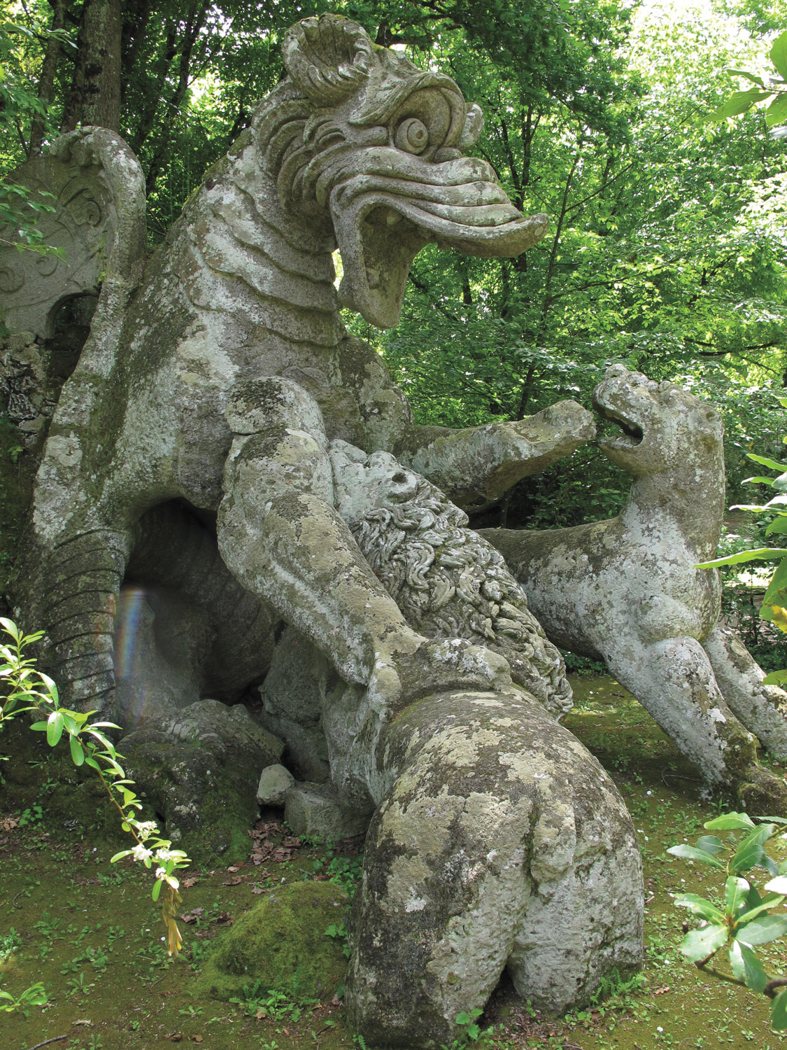 Features - Italy’s Garden of Monsters - Archaeology Magazine - July ...