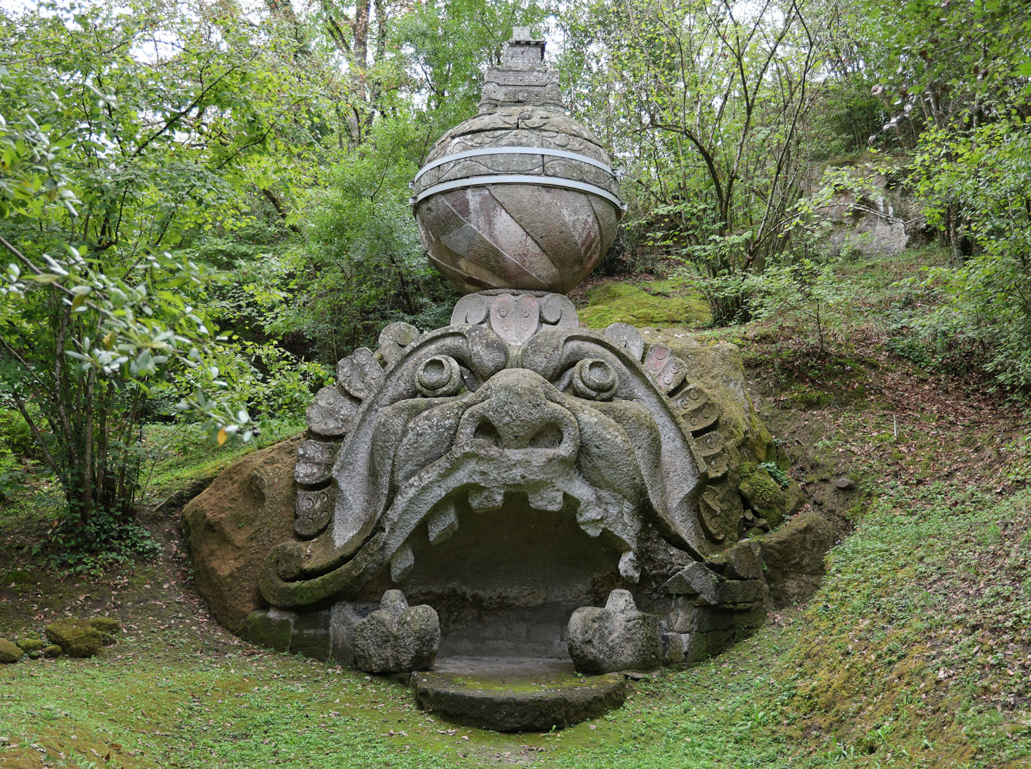 Features - Italy’s Garden of Monsters - Archaeology Magazine - July ...
