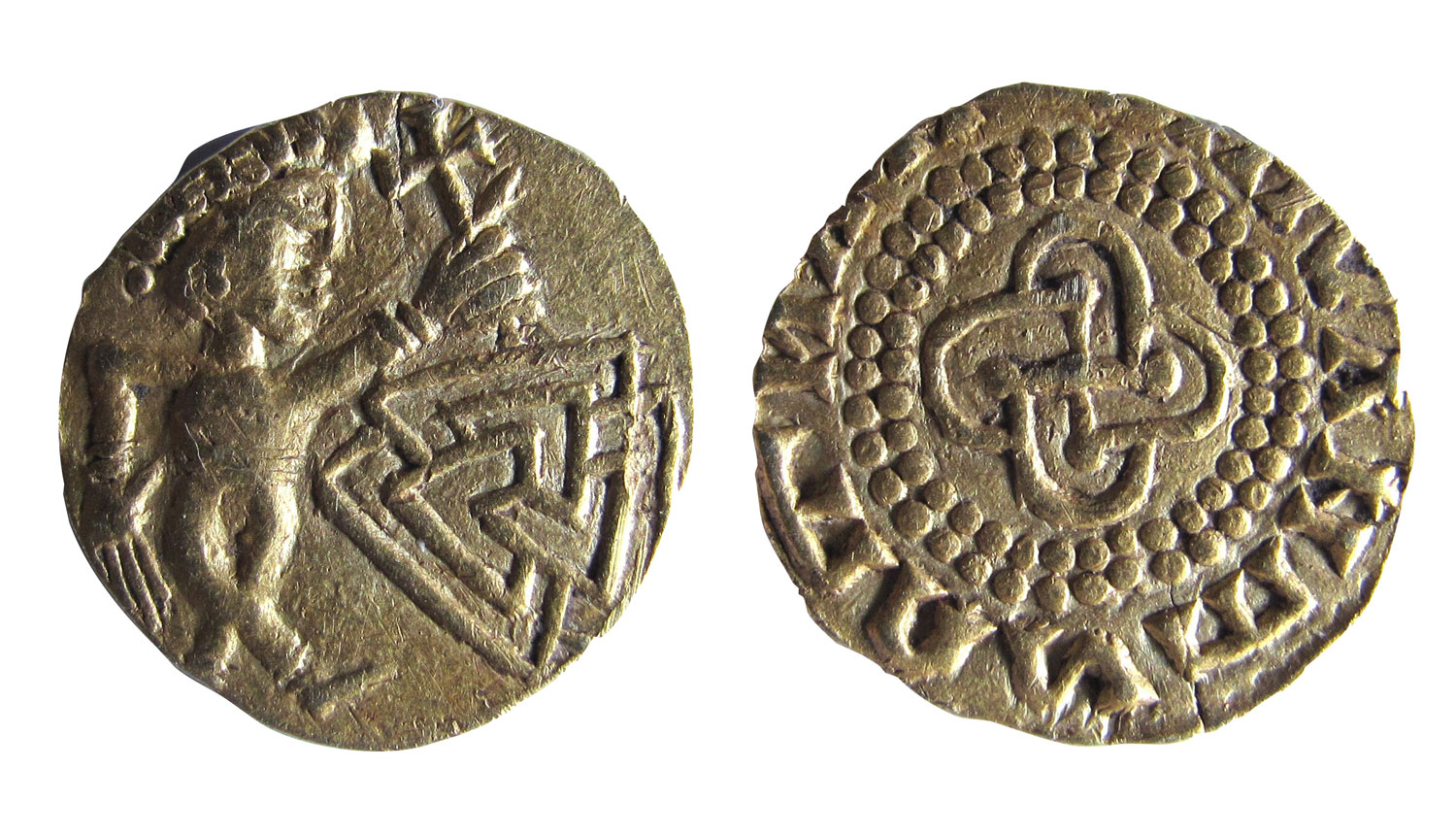 News - Unique Anglo-Saxon Gold Coin Found in English Field ...