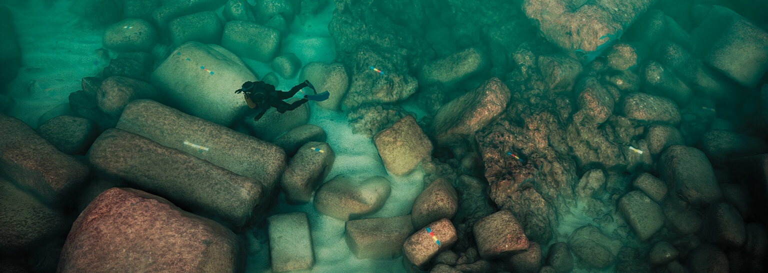 News - Submerged Blocks of Alexandria's Ancient Lighthouse Lifted from ...