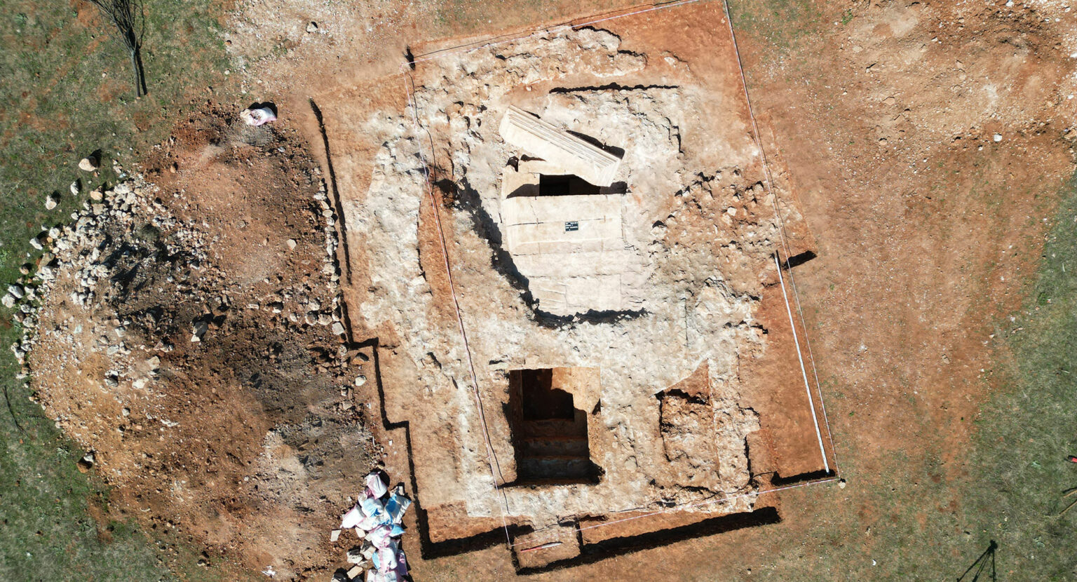 News - First-Ever Monumental Roman Tomb Unearthed in Albania ...